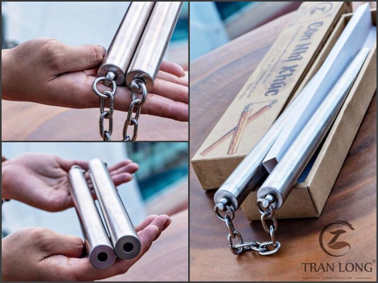Côn nhị khúc Inox biểu diễn và tập luyện chuyên nghiệp Trần Long
