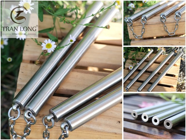 Côn nhị khúc Inox biểu diễn và tập luyện chuyên nghiệp Trần Long