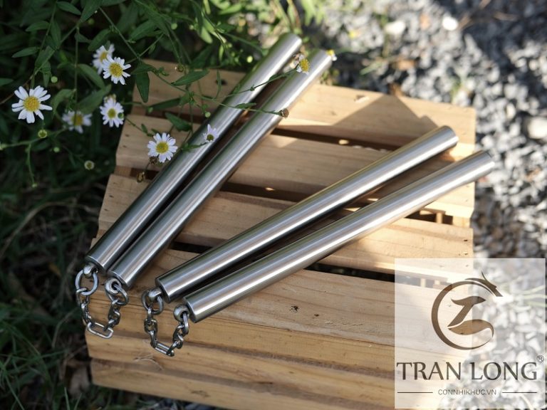 Côn nhị khúc Inox biểu diễn và tập luyện chuyên nghiệp Trần Long